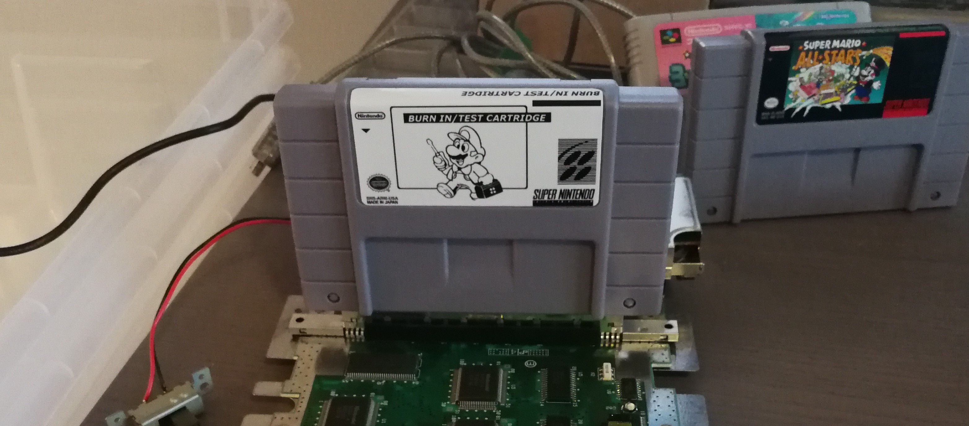 Super Nintendo restoration — part 3: testing | Luke G.